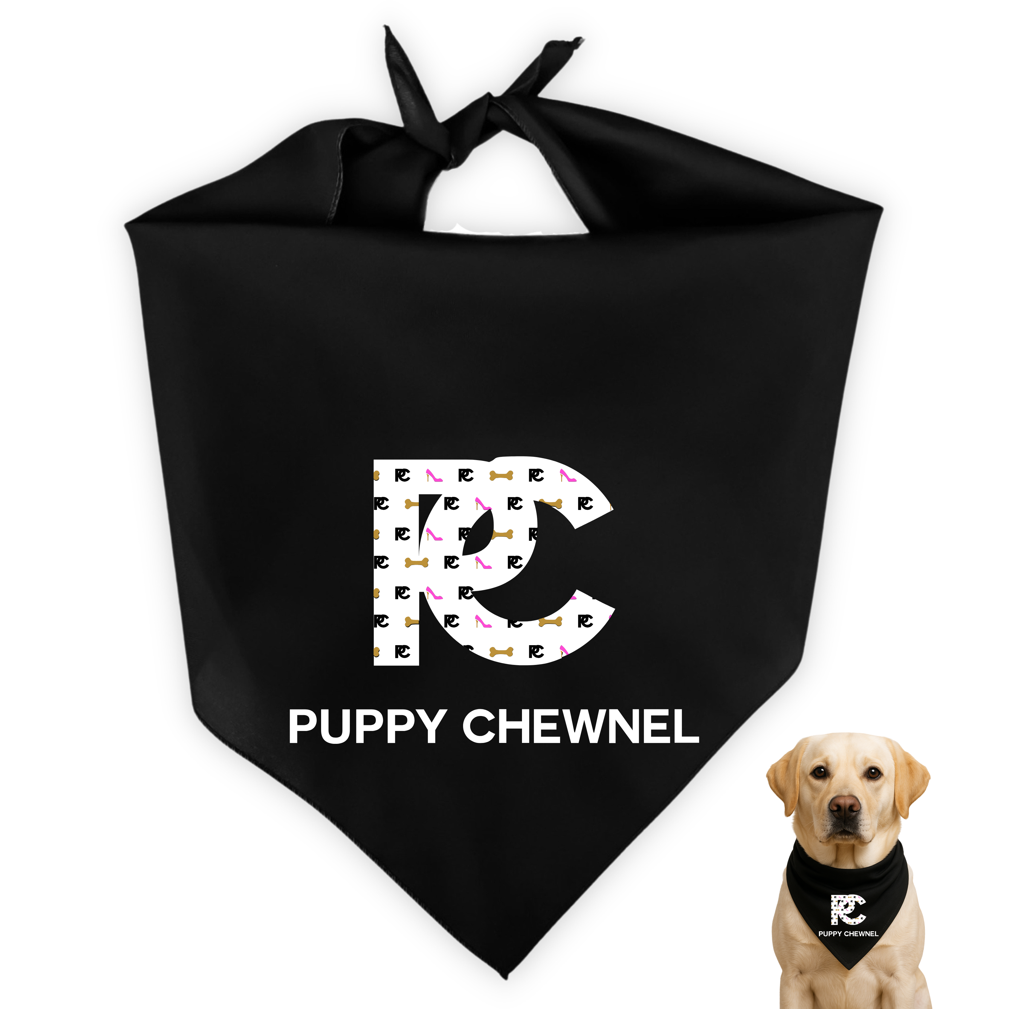 Bougie Dog Bandanas - PUPPY CHEWNEL 🐾 – SoCal Bougie Poochie